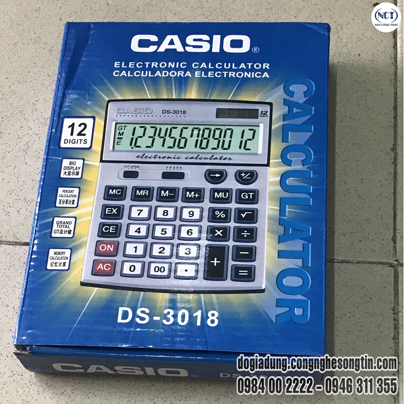 Máy Tính Casio DS-3018
